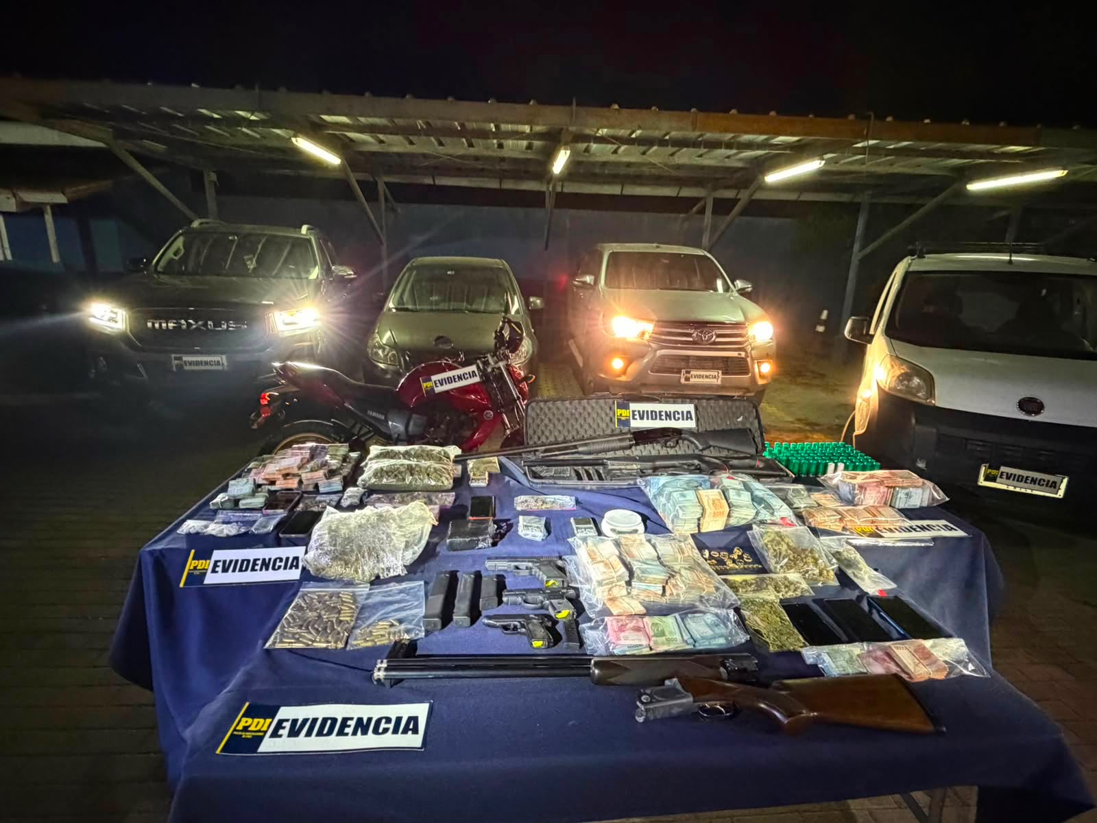 Golpe al narcotráfico: Delegado Presidencial Provincial Gastón Libuy ...